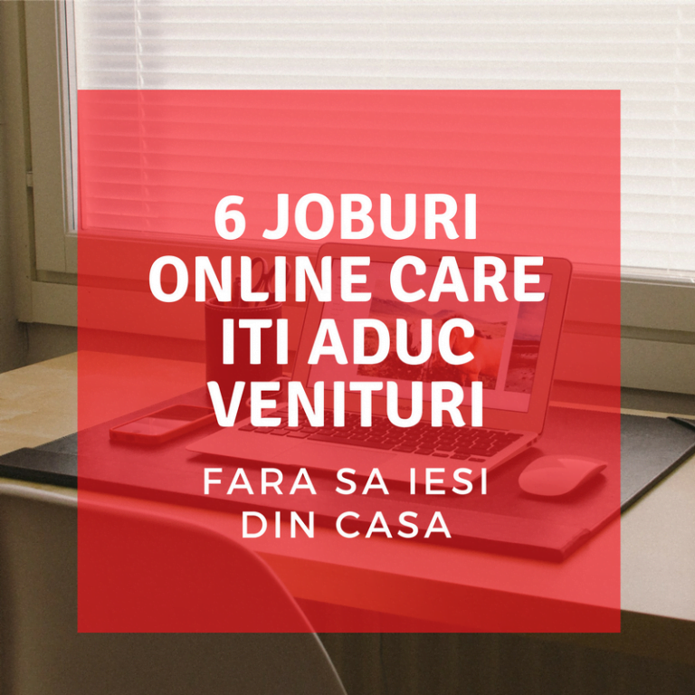 6 joburi online care îți aduc bani fără să ieși din casă - Postmodern
