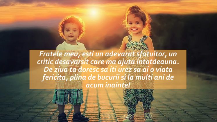 Urari de la multi ani pentru frate - Postmodern