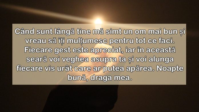 80 cele mai potrivite și frumoase mesaje de noapte buna pentru iubita