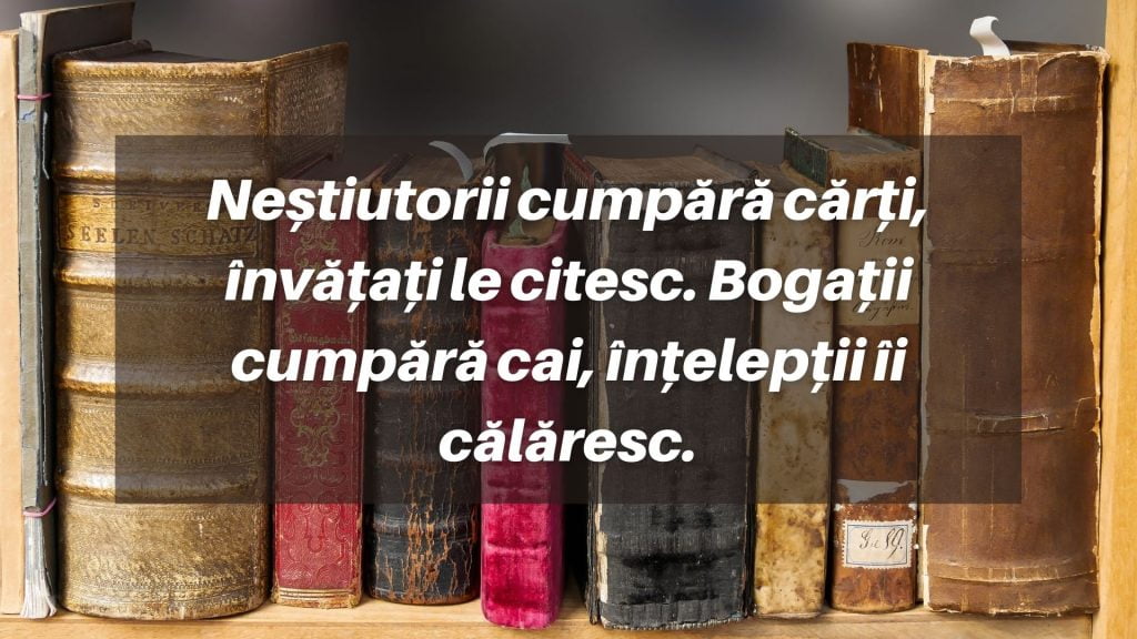 Cele mai frumoase proverbe despre carti - Postmodern