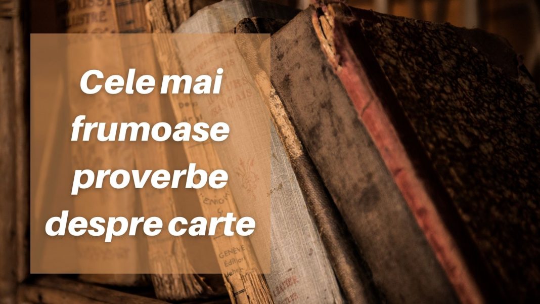 Cele mai frumoase proverbe despre carti - Postmodern