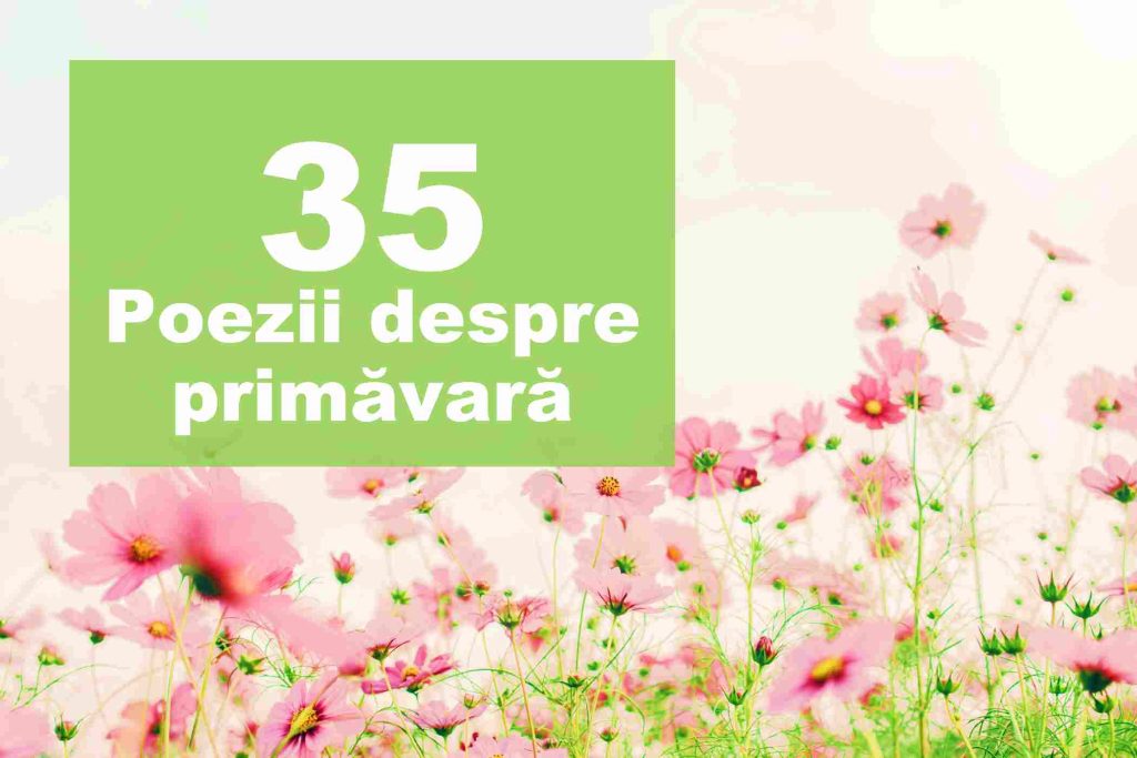 TOP 35 Poezii de primavara - cele mai frumoase poeme - Postmodern